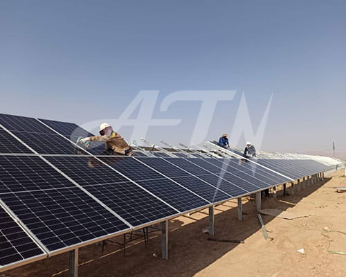 Iran Isfahan Majlesi Solar Power Plant – Atiniroo